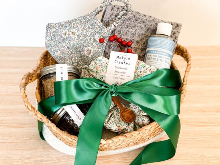 3 Unique Christmas Gift Basket Ideas - Makyla Creates