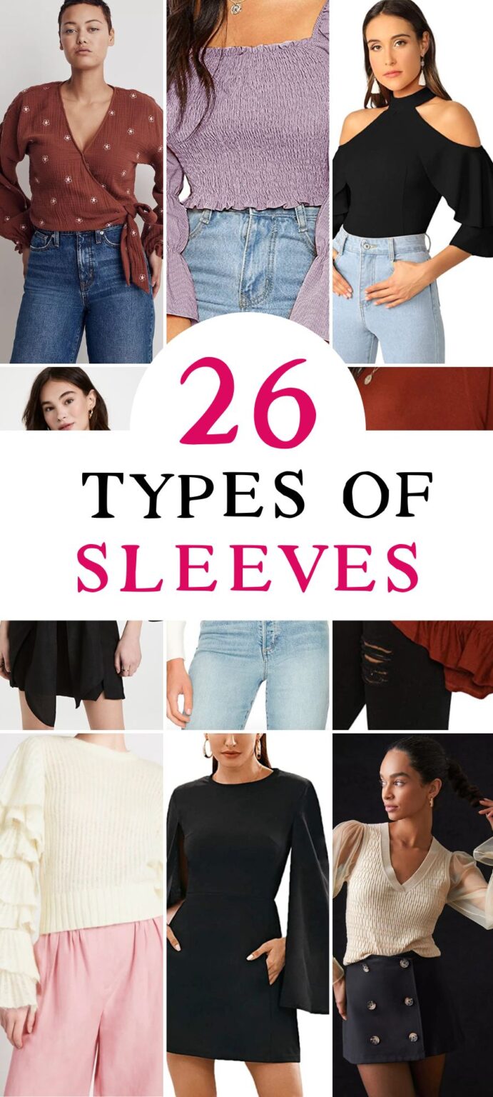26 Types of Sleeves - Makyla Creates