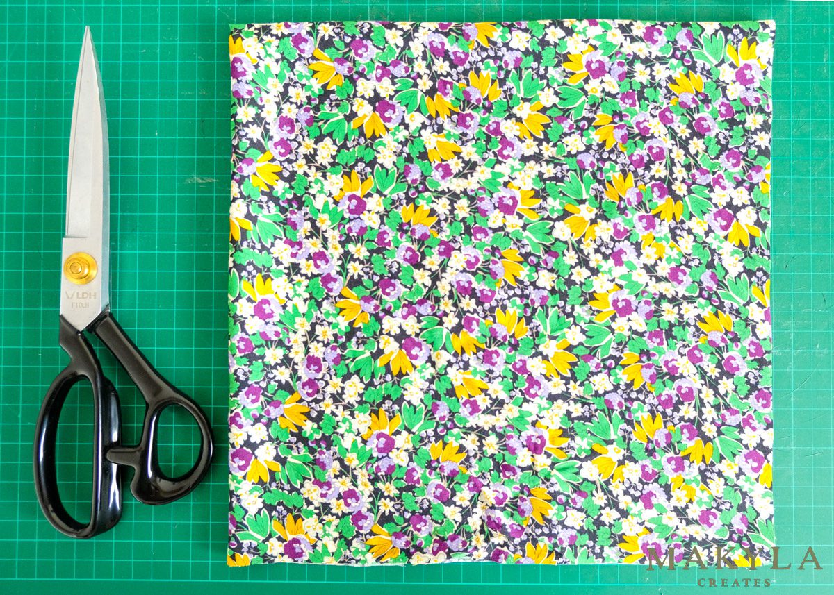 How to Make a Bandana with Bandana Pattern - Makyla Creates