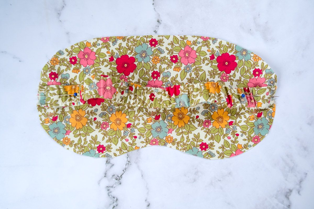 DIY Sleep Mask with Free Pattern - Makyla Creates