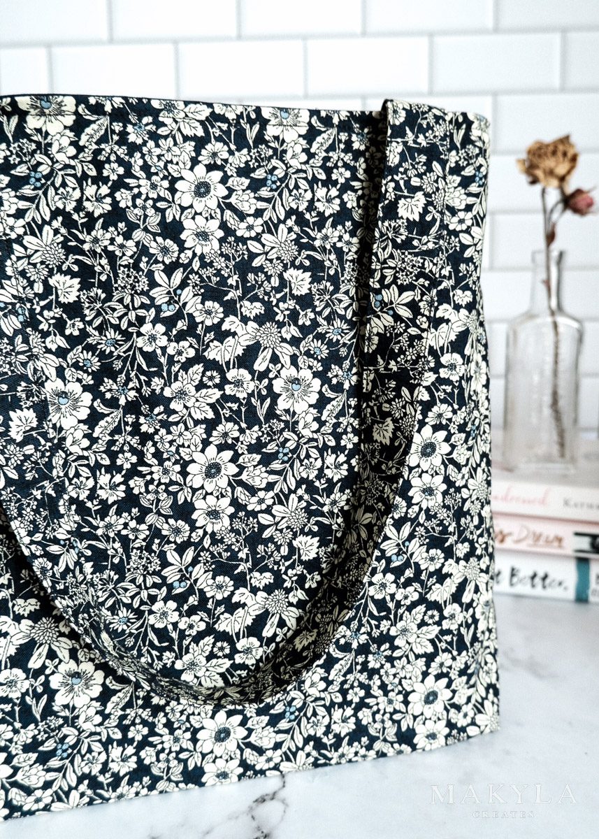 How to Make a Lined Tote Bag - Makyla Creates