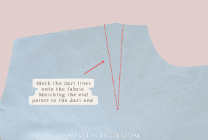 Sewing Darts - How to a Sew Dart - Makyla Creates