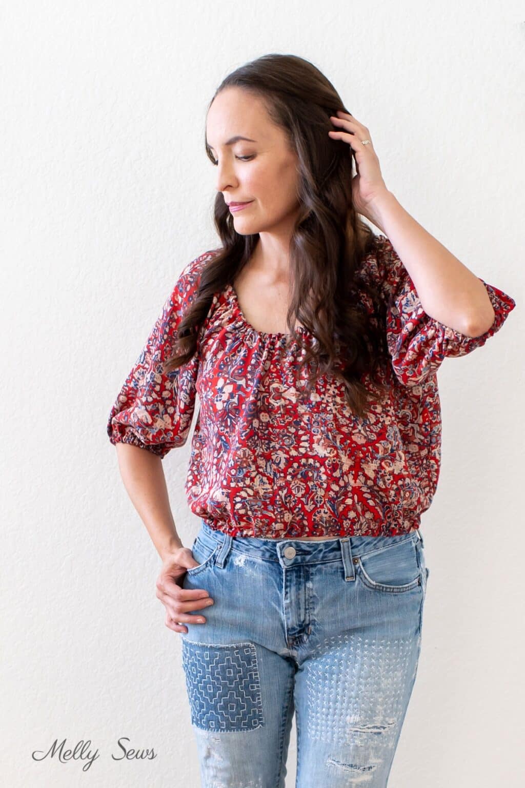 14 Free Top Sewing Patterns for Women - Makyla Creates