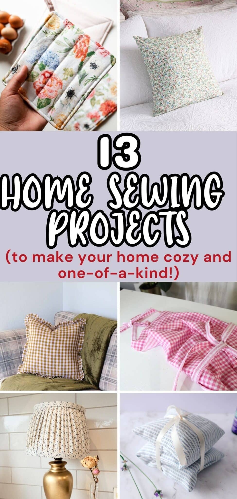 13 Home Sewing Projects {Beginner Friendly} - Makyla Creates