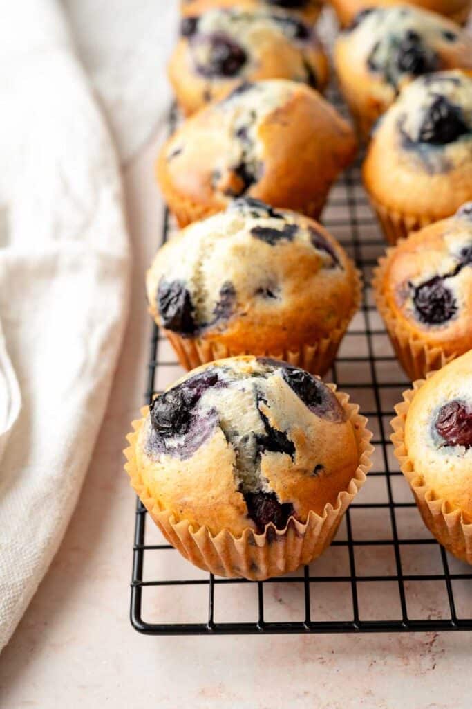 Old Fashioned Blueberry Muffins - Makyla Creates