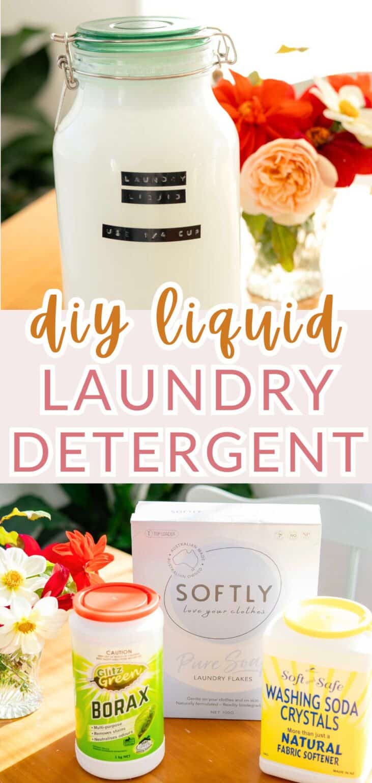Homemade Laundry Detergent - Makyla Creates