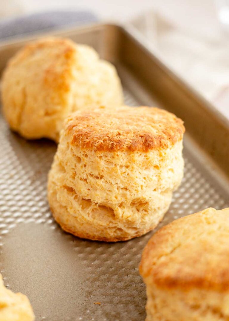 Old-Fashioned Buttermilk Biscuits Recipe - Makyla Creates