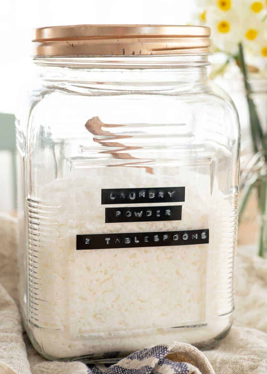 Homemade Laundry Powder Detergent - Makyla Creates