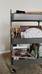 13 Hobby Cart Ideas to Organise Your Current Obsession - Makyla Creates