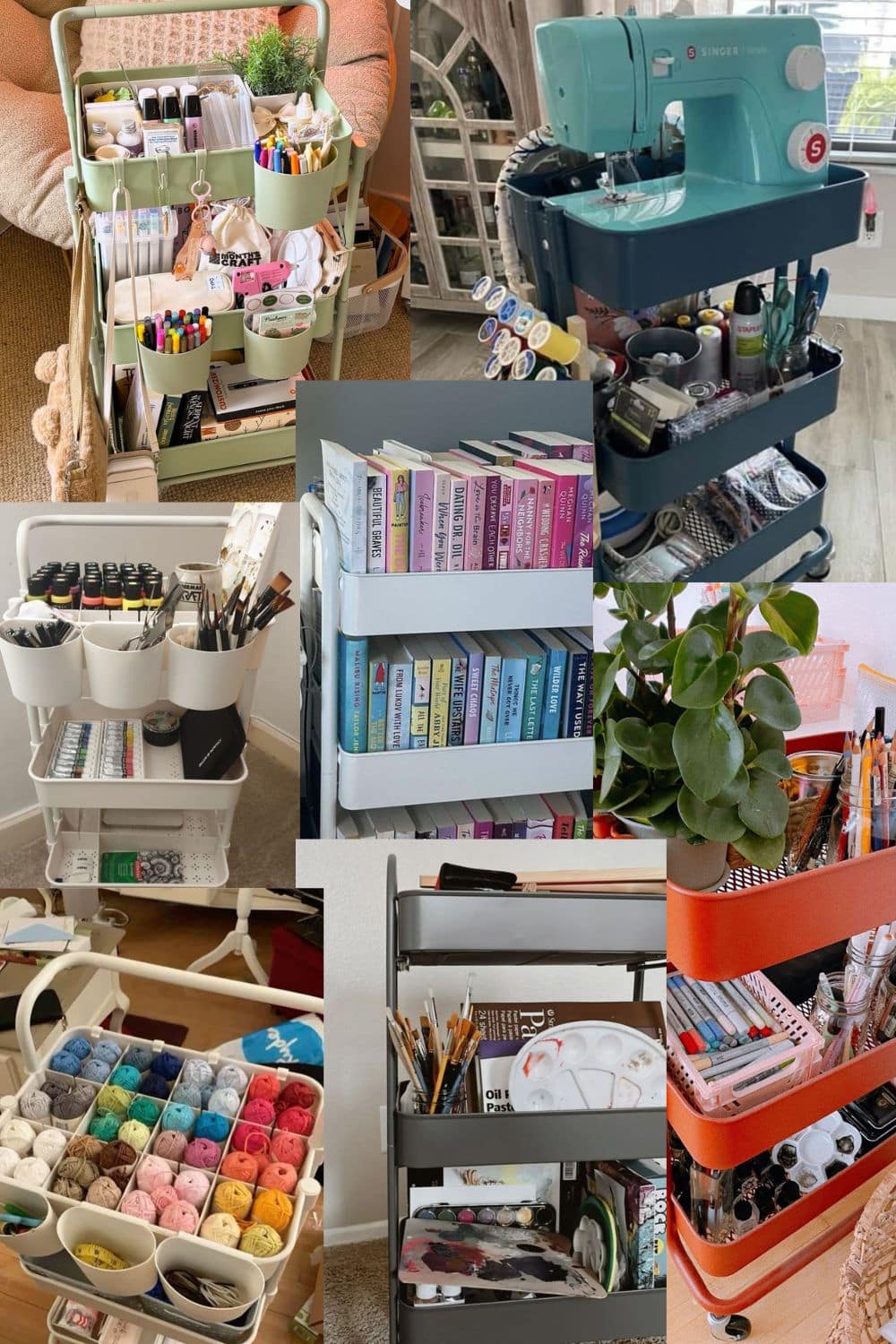 13 Hobby Cart Ideas to Organise Your Current Obsession - Makyla Creates