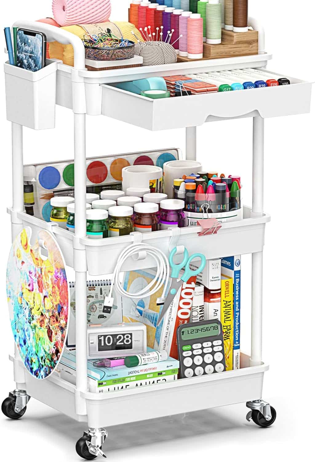 13 Hobby Cart Ideas to Organise Your Current Obsession - Makyla Creates