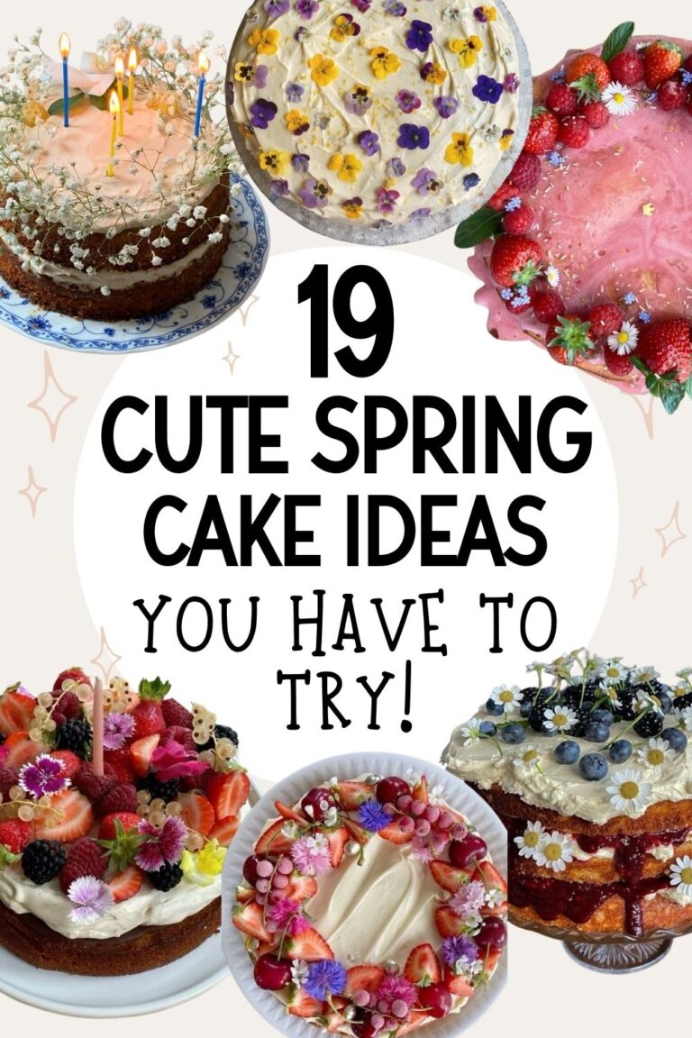 19 Spring Cake Design Ideas That Feel Fresh and Beautiful - Makyla Creates