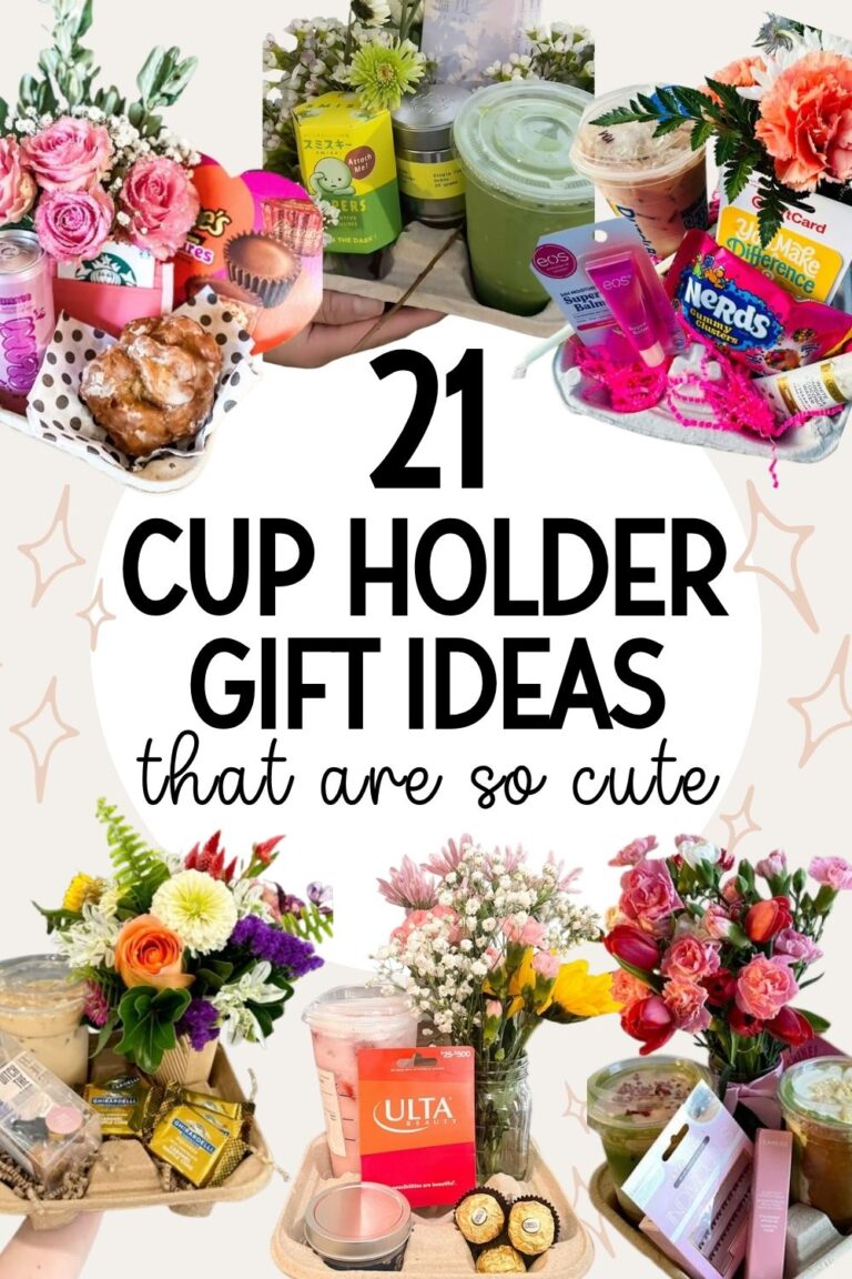 21 Cup Holder Gift Ideas That Are Way Too Cute - Makyla Creates