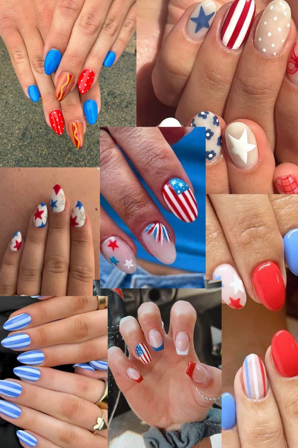 23 Gorgeous 4th of July Nail Ideas That Are Festive and Fun - Makyla ...